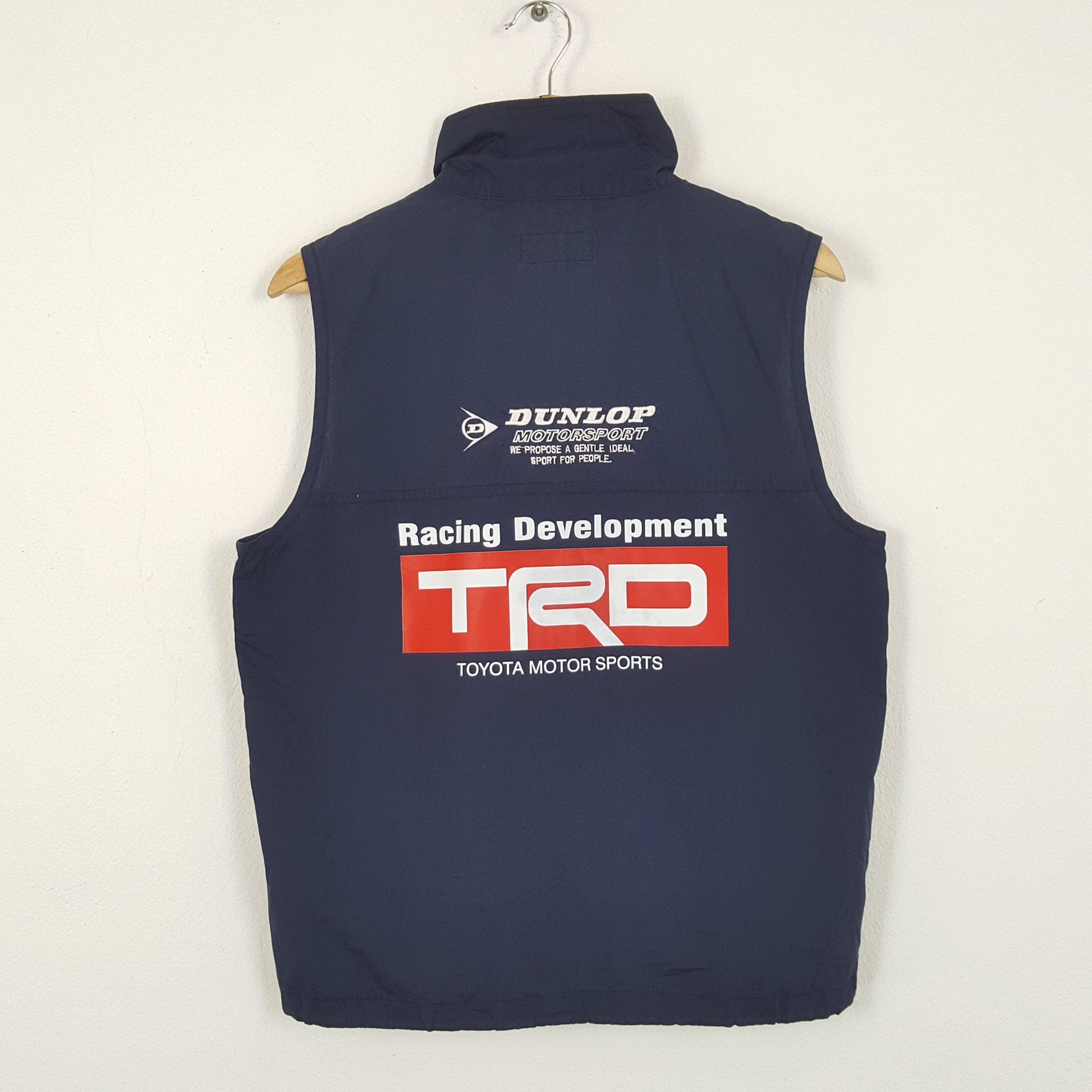 Dunlop × Racing × Vintage DUNLOP X Custom TRD TOYOTA MOTORSPORTS Vest ...