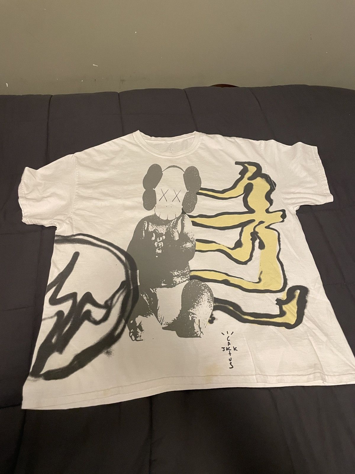 Travis Scott Travis Scott X Kaws X Fragment Tee | Grailed