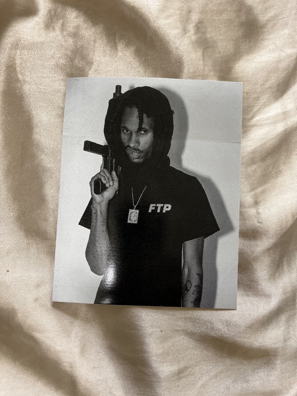 Fuck The Population × Rap Tees FTP BLACK KRAY STICKER OFFICIAL ...