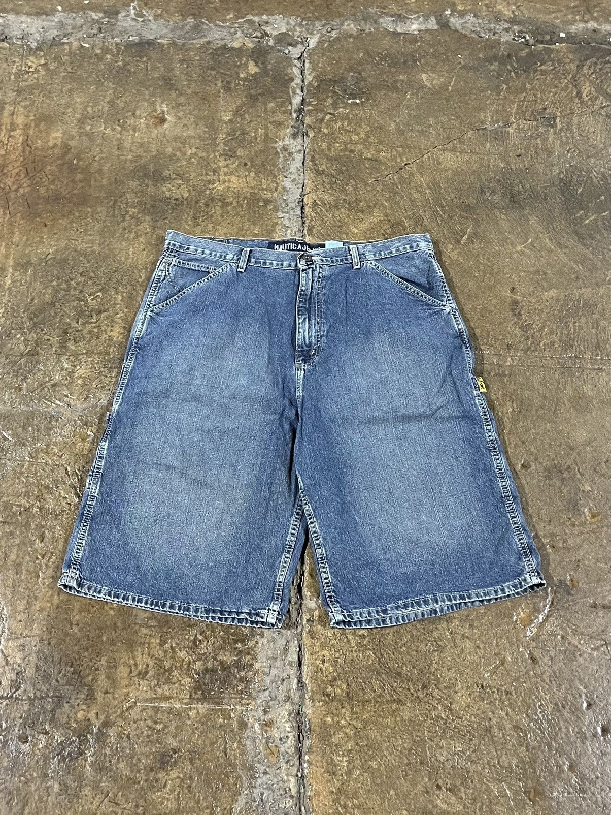 Vintage Crazy Y2K Nautica Carpenter Jorts Baggy Skater Grunge Shorts ...
