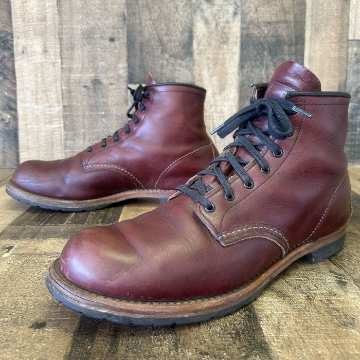Red Wing Red Wing 9011 Beckman Heritage Black Cherry Work Boots 11 D ...