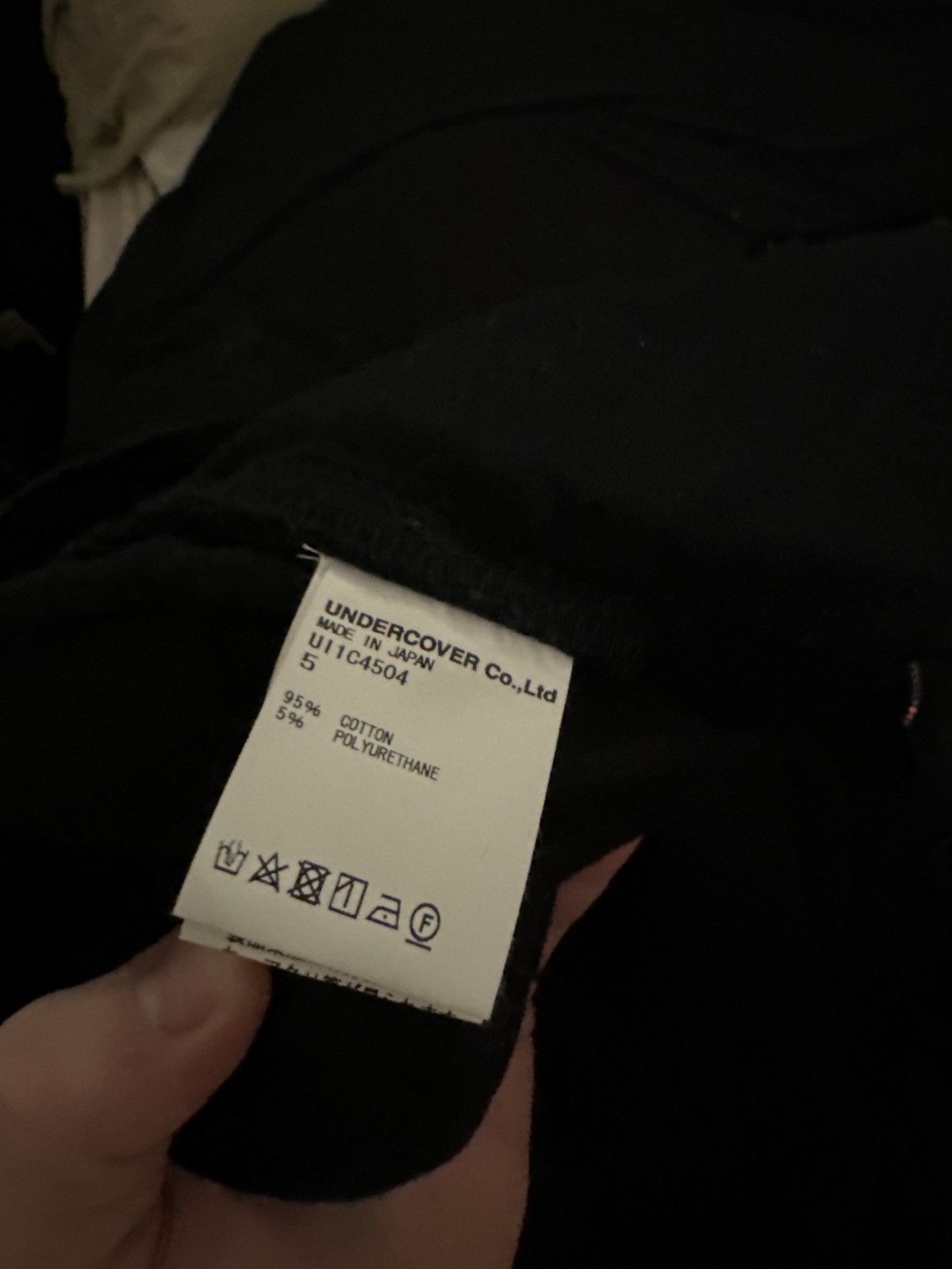 Undercover Undercoverism panel jeans | Grailed