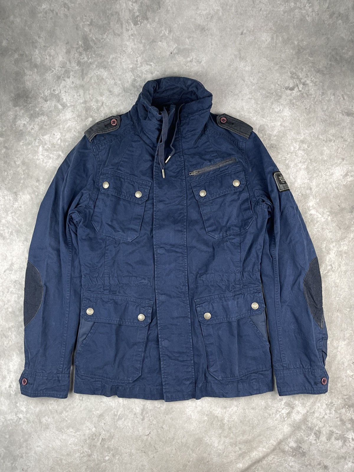 Diesel × M 65 Field Jacket × Military Vintage 90s Diesel Talon M65 Field Military Canvas Jacket ...