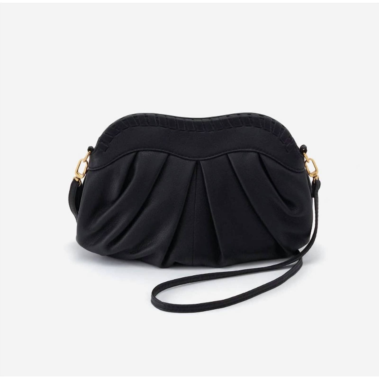 Hobo Velvet Pebbled Hide Gaze Crossbody In Black | Grailed