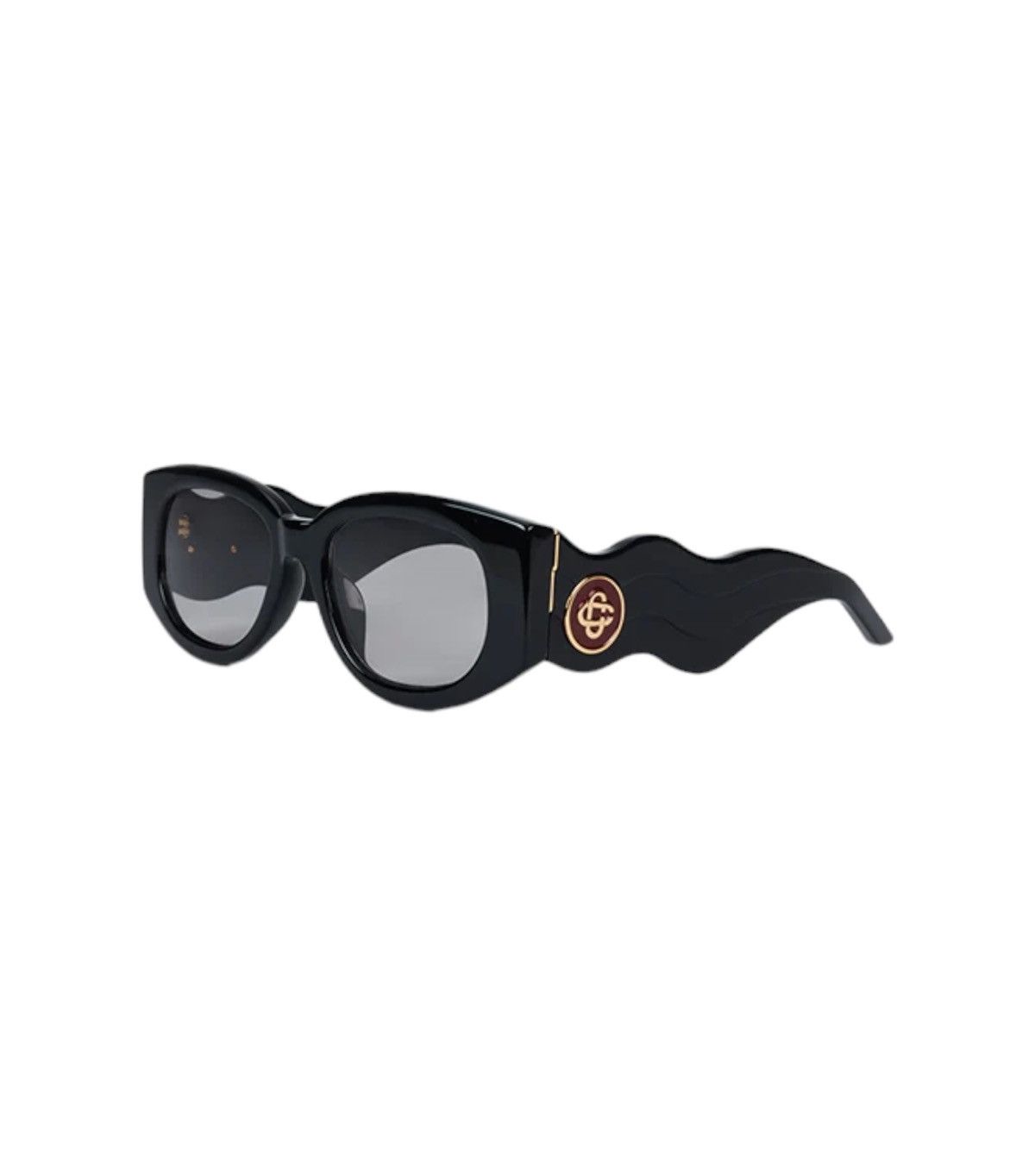 Casablanca Casablanca The Memphis Wave Sunglasses Black Grailed