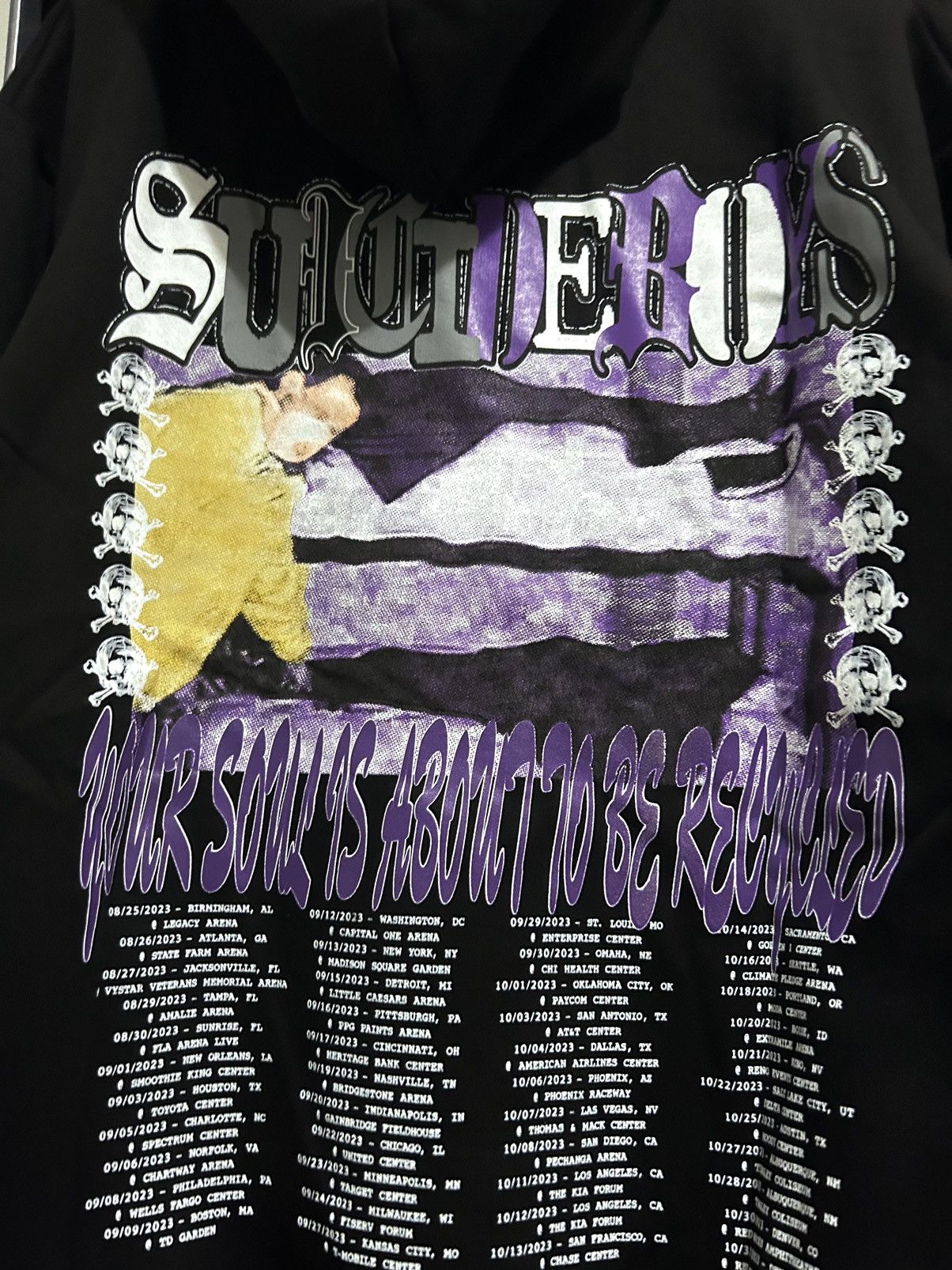 Pouya & $uicideboy$ Merch G59 Greyday 2023 Tour Hoodie | Grailed