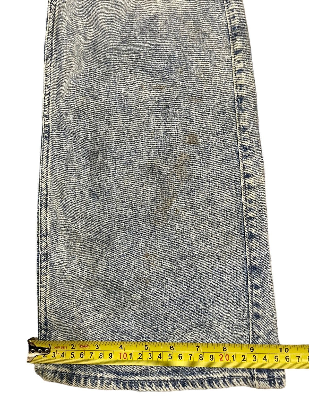 Hype Vintage Japanese Brand Blue Wash Style Baggy Jeans | Grailed