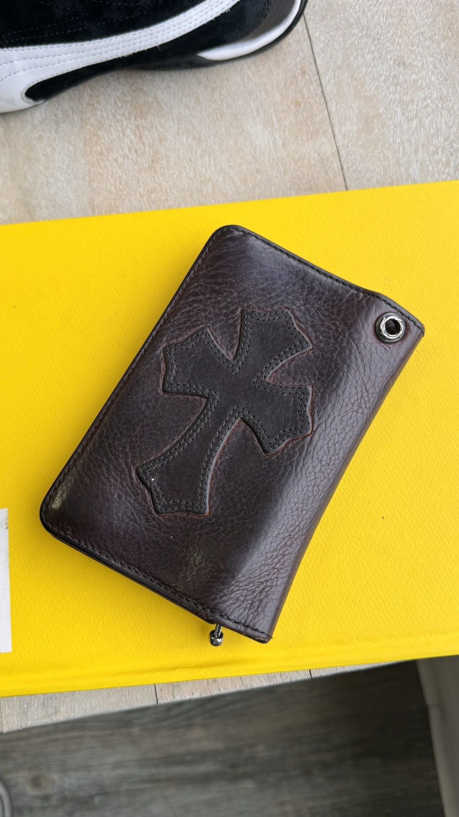 Chrome Hearts Chrome Hearts Cross Leather Wallet | Grailed
