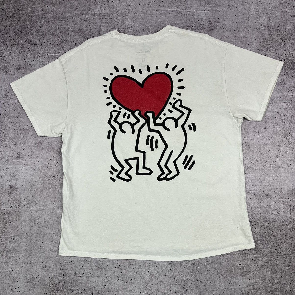 Keith Haring × Streetwear Keith Haring over print t shirt size M | Grailed