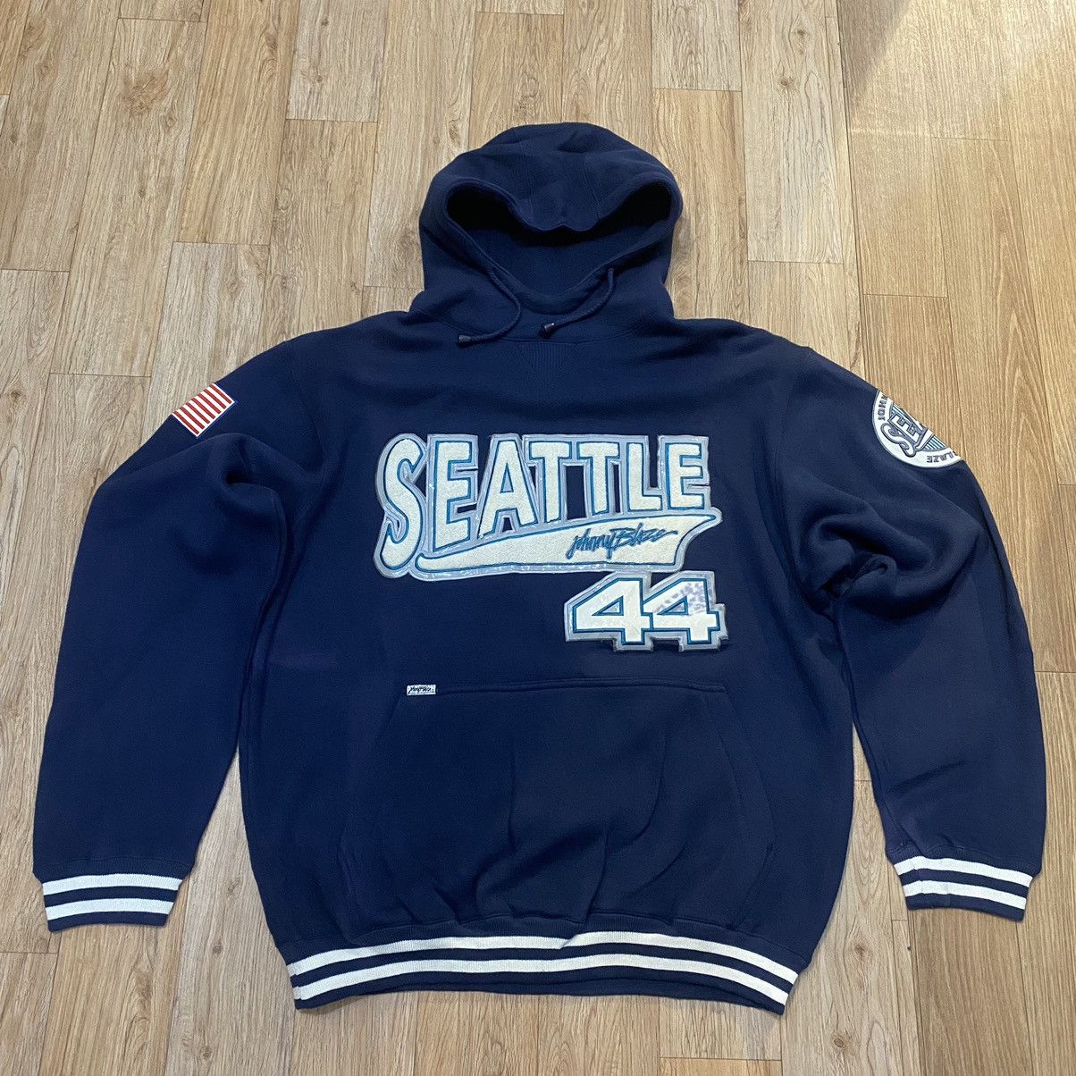 Vintage 2000s - Johnny Blaze Hoodie Method Man Wu Tang Skate Hip Hop | Grailed