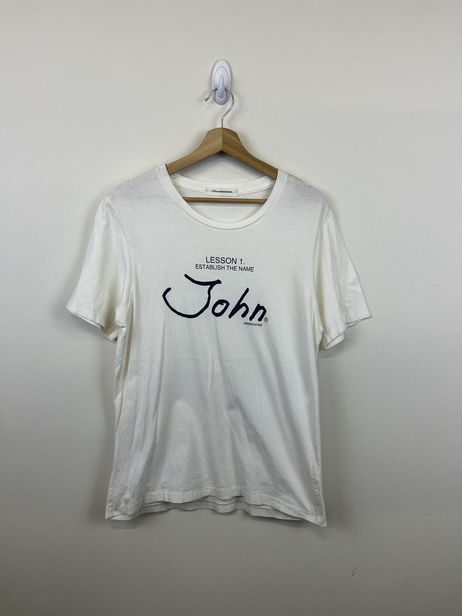 Undercover Undercover John Undercover Lesson 1 Tee | Grailed