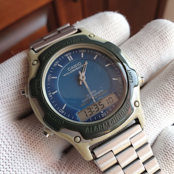 Vintage Vintage watch Casio Illuminator 50m water resist RARE | Grailed