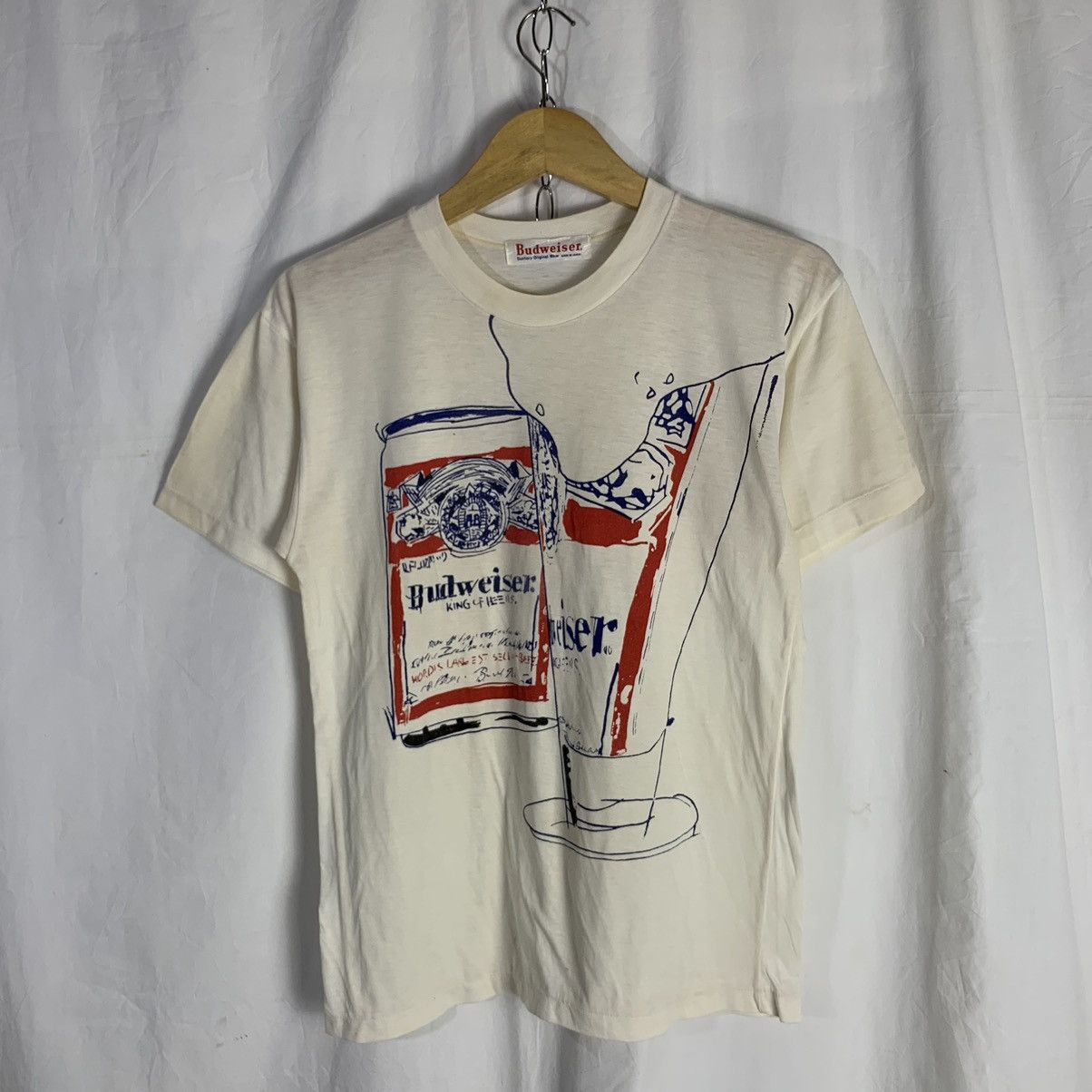 Vintage Vintage 90s Budweiser Tee | Grailed
