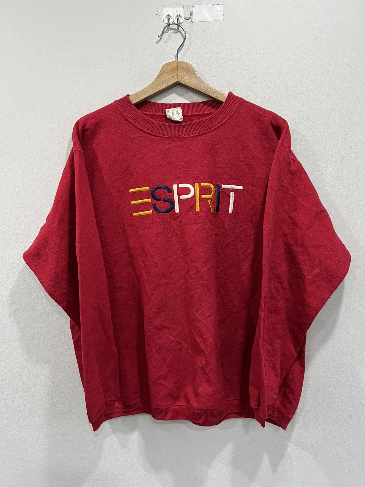 Esprit × Streetwear × Vintage Vintage 90s Espirit Sweater spellout ...