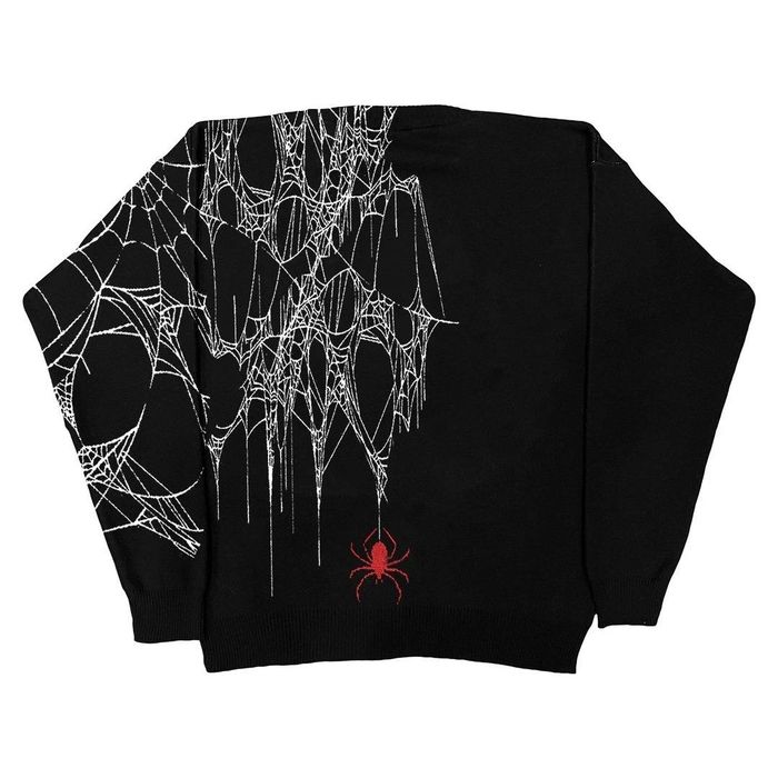 Archival Clothing SPIDER WEB SWEATER | Grailed
