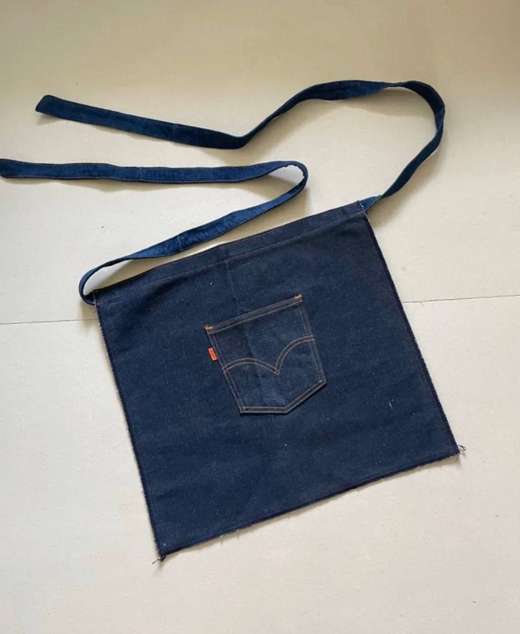 Levi's × Vintage Orange Tab Vintage Levi’s Denim Chef’s Apron | Grailed