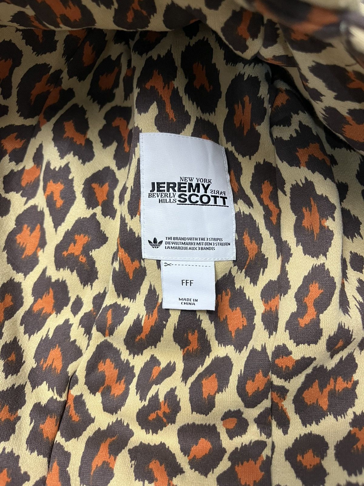 Adidas × Jeremy Scott Jeremy Scott X Adidas Leopard Hood Vest | Grailed