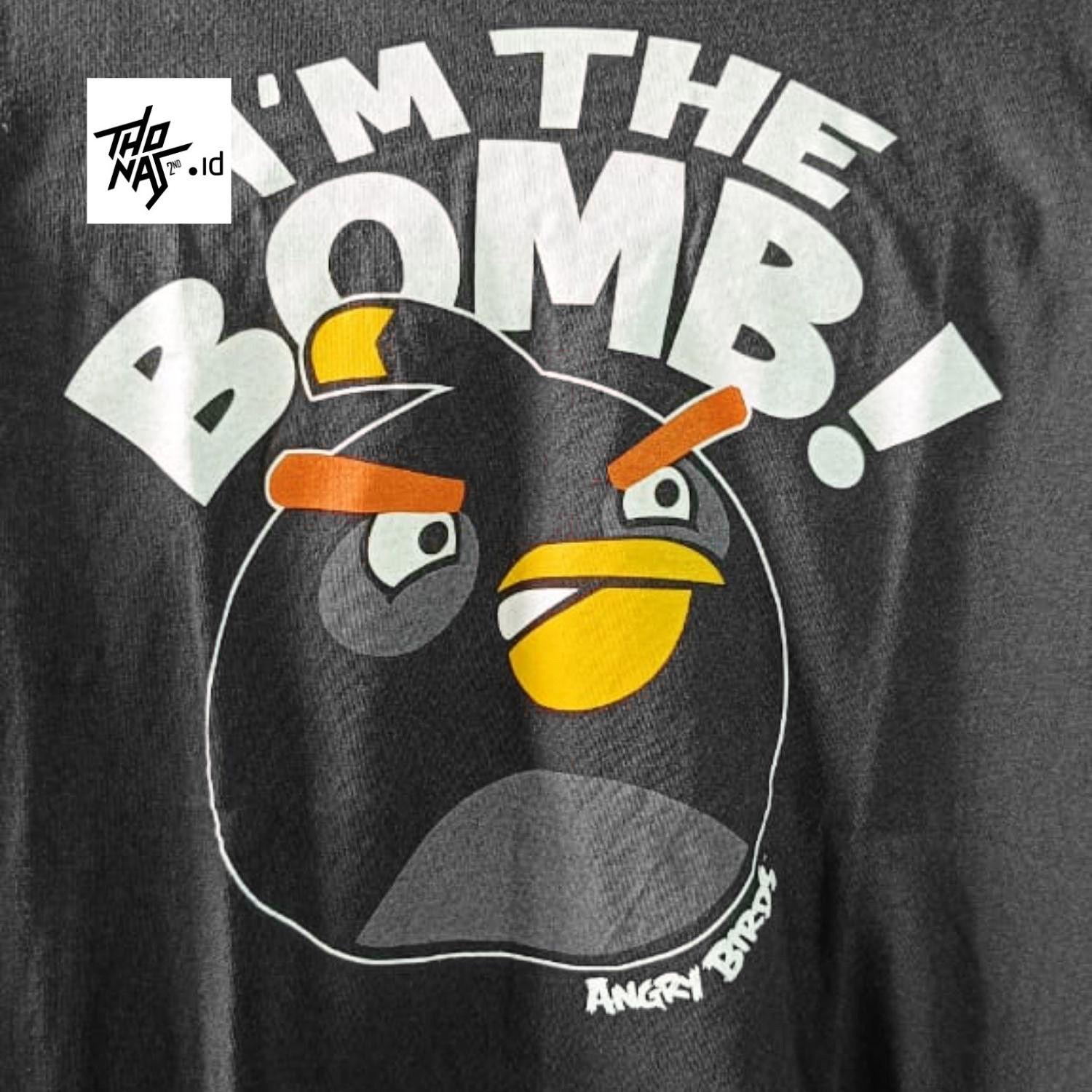Movie × Streetwear × The Game I'm the bomb Angry Bird Character Tee ...