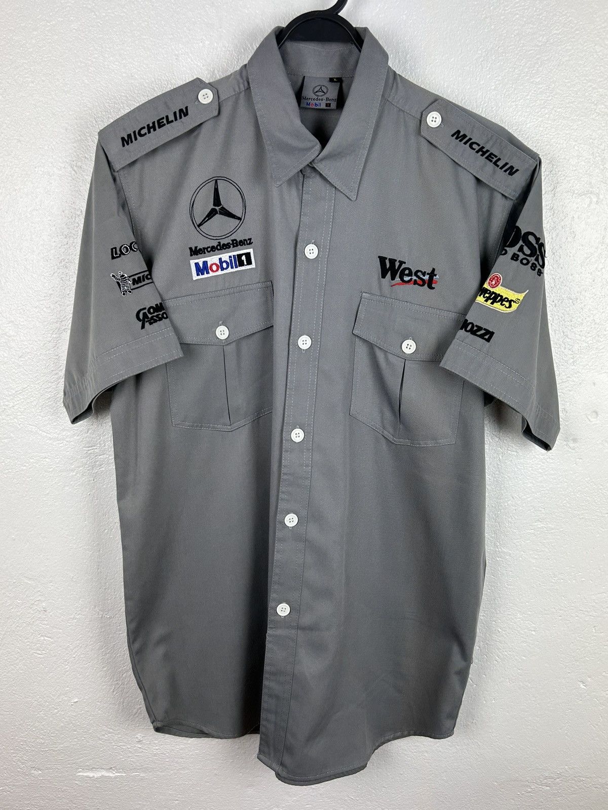 Mercedes-Benz × Vintage 90s Vintage Mercedes Benz West Sponsor Formula ...
