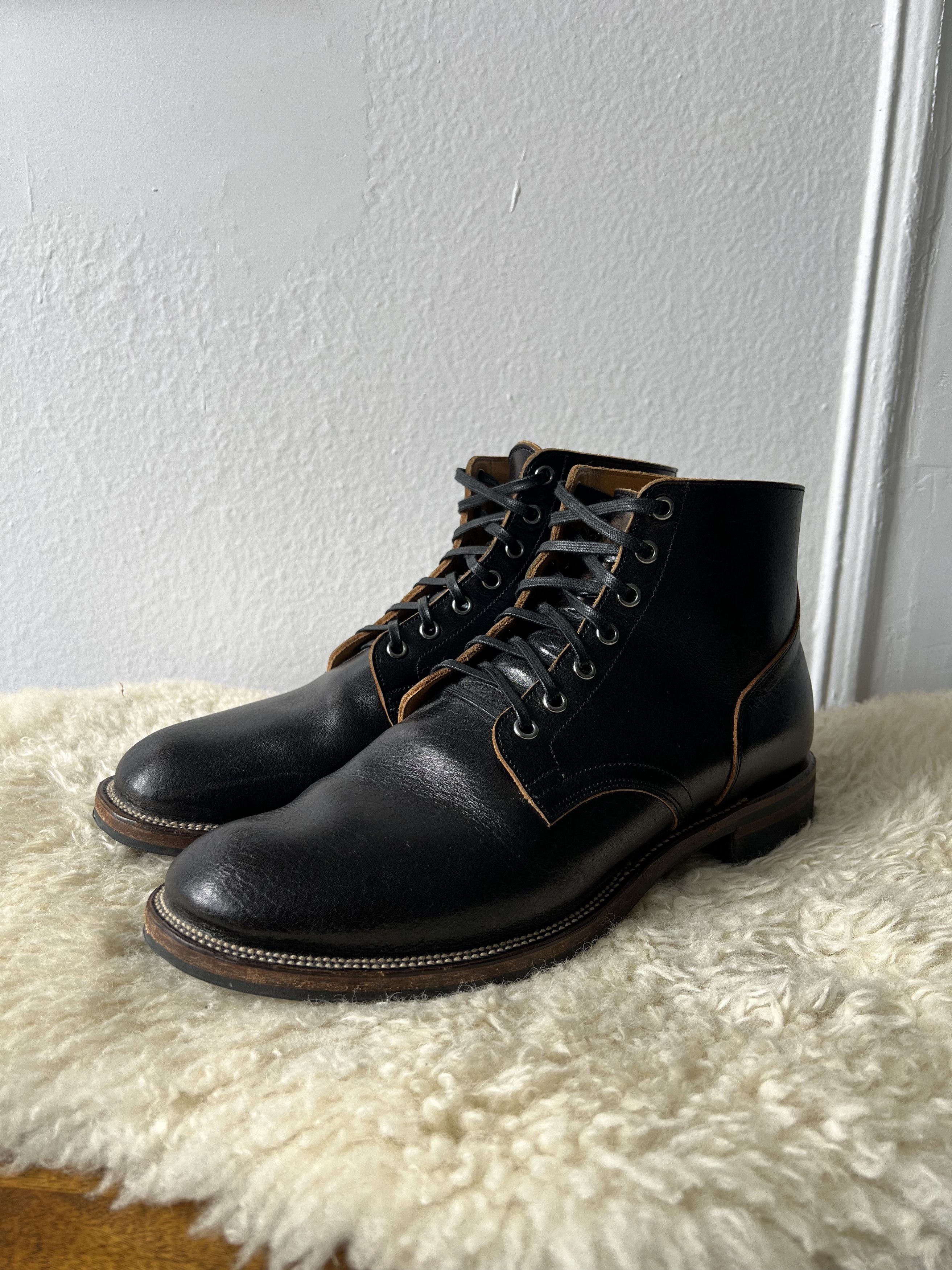 Viberg Service Boot - Shinki Black Horsebutt - 2040 | Grailed