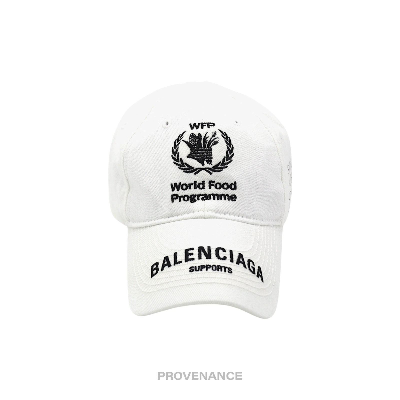 Balenciaga 🔴Balenciaga WFP Cap Hat - White | Grailed