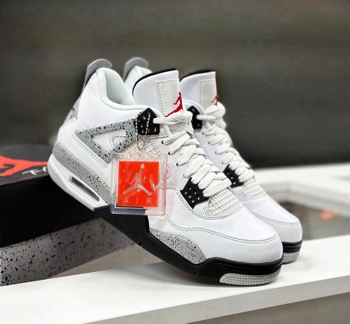 Nike Jordan Brand Retro 4 “White-Cement” | Grailed