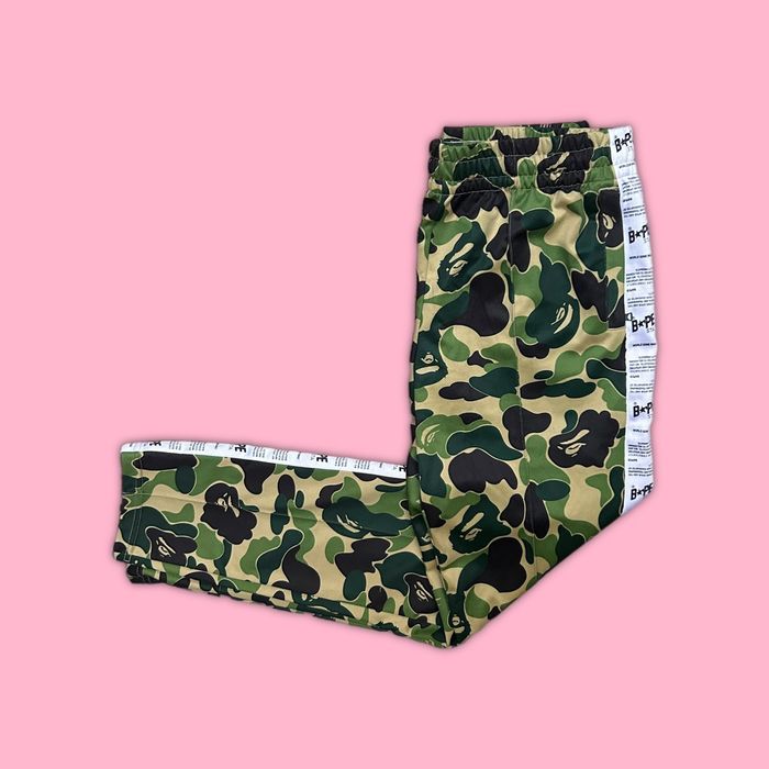 Bape ABC Camo Bape Sta Tape Track Pants | Grailed