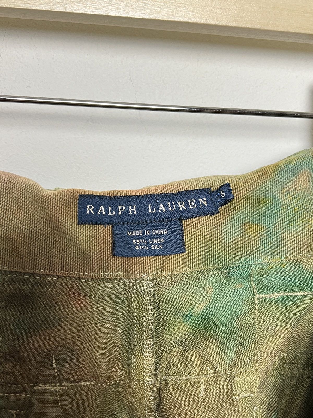 Polo Ralph Lauren ralph lauren tie dye cargo camo multipocket army pants | Grailed