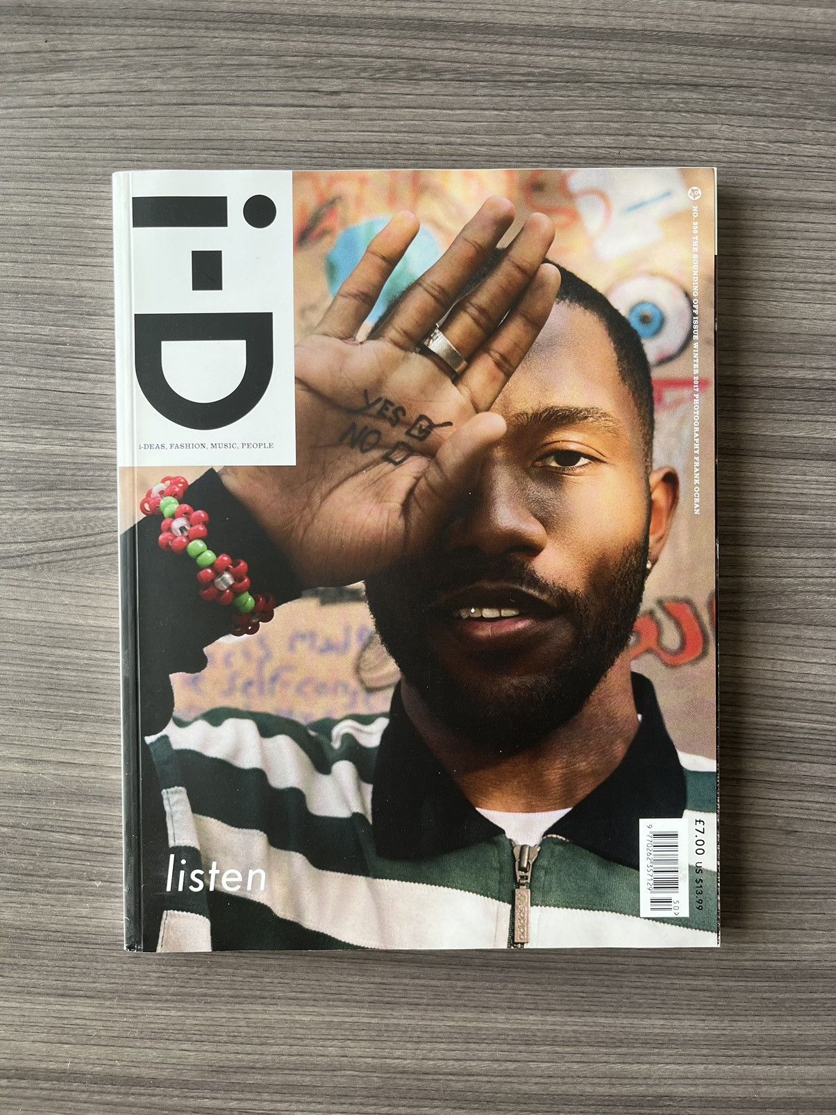 Frank Ocean Frank Ocean i-D Magazine | Grailed