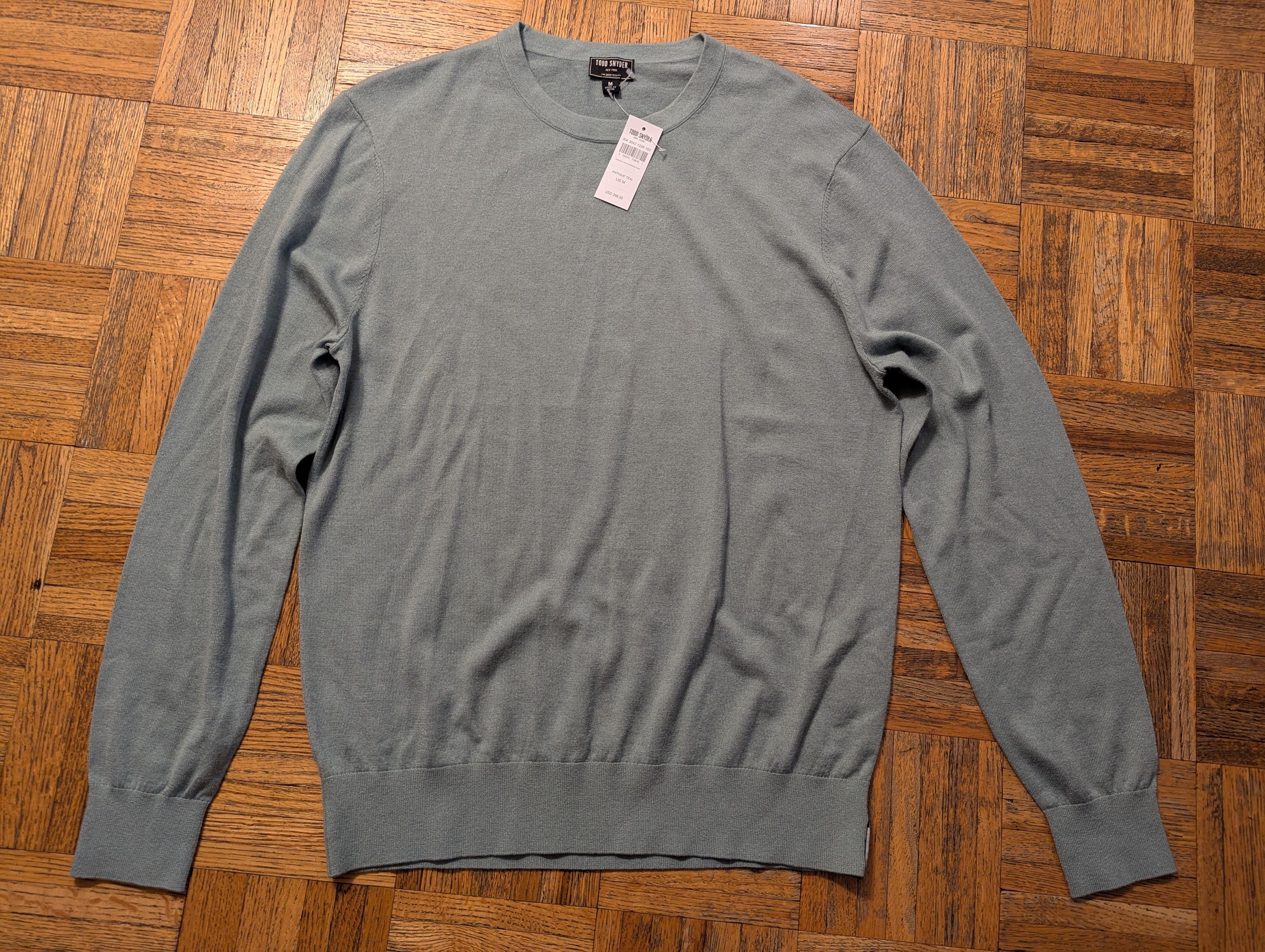 Todd Snyder Silk/cashmere crewneck, new with tags | Grailed