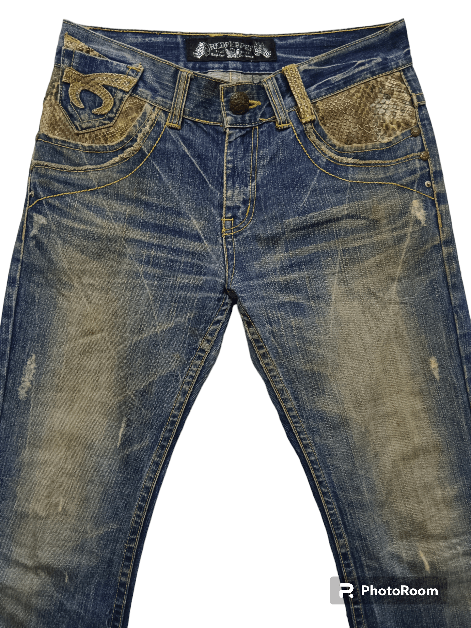 Hysteric Glamour × If Six Was Nine × Japanese Brand Rare💥💥 Redpepper Seditionaries Distressed ...