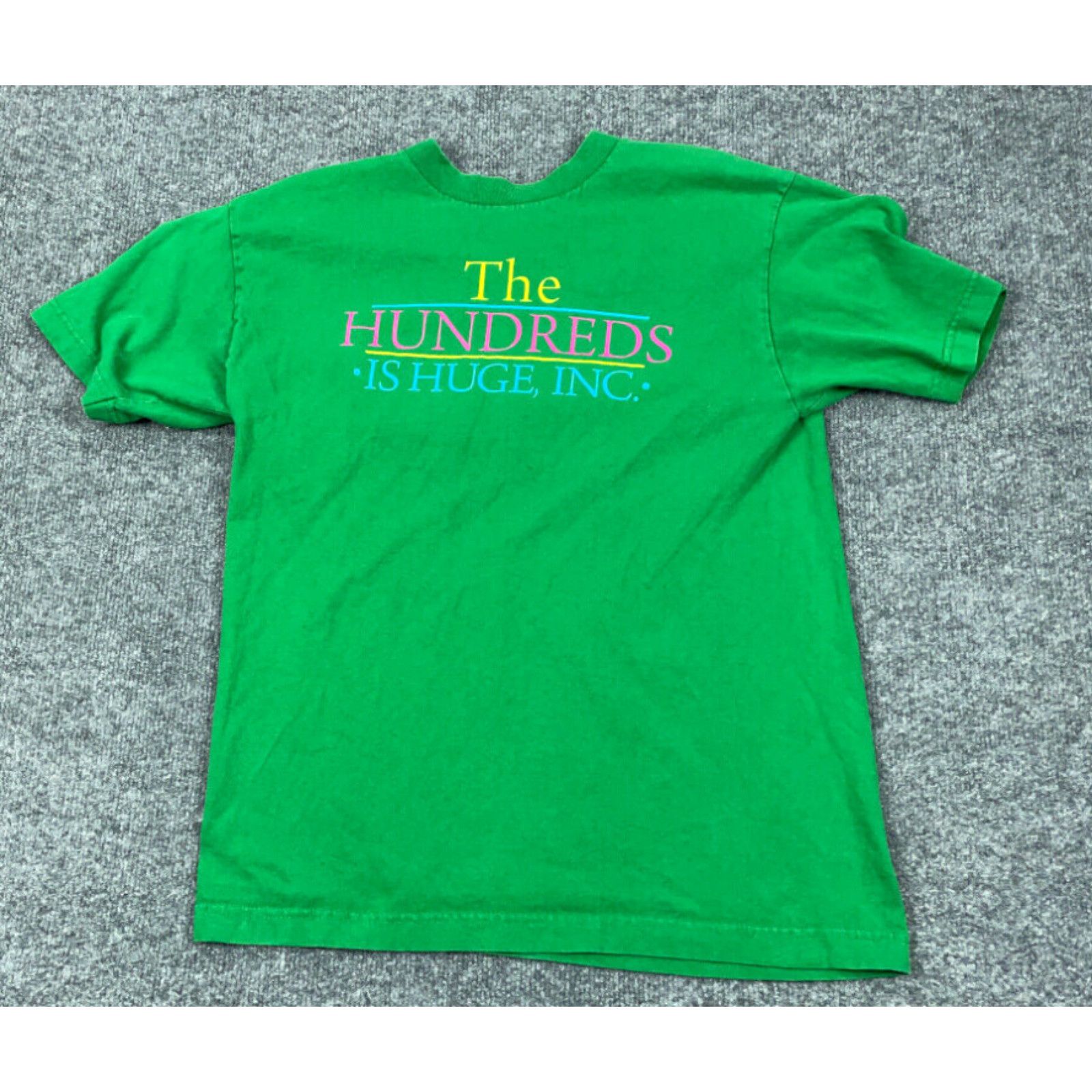 The Hundreds The Hundreds Is Huge Green Print T-Shirt Adult Medium ...