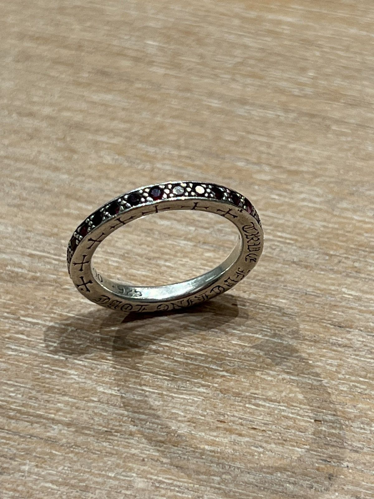 Chrome Hearts Ruby TFL ring | Grailed
