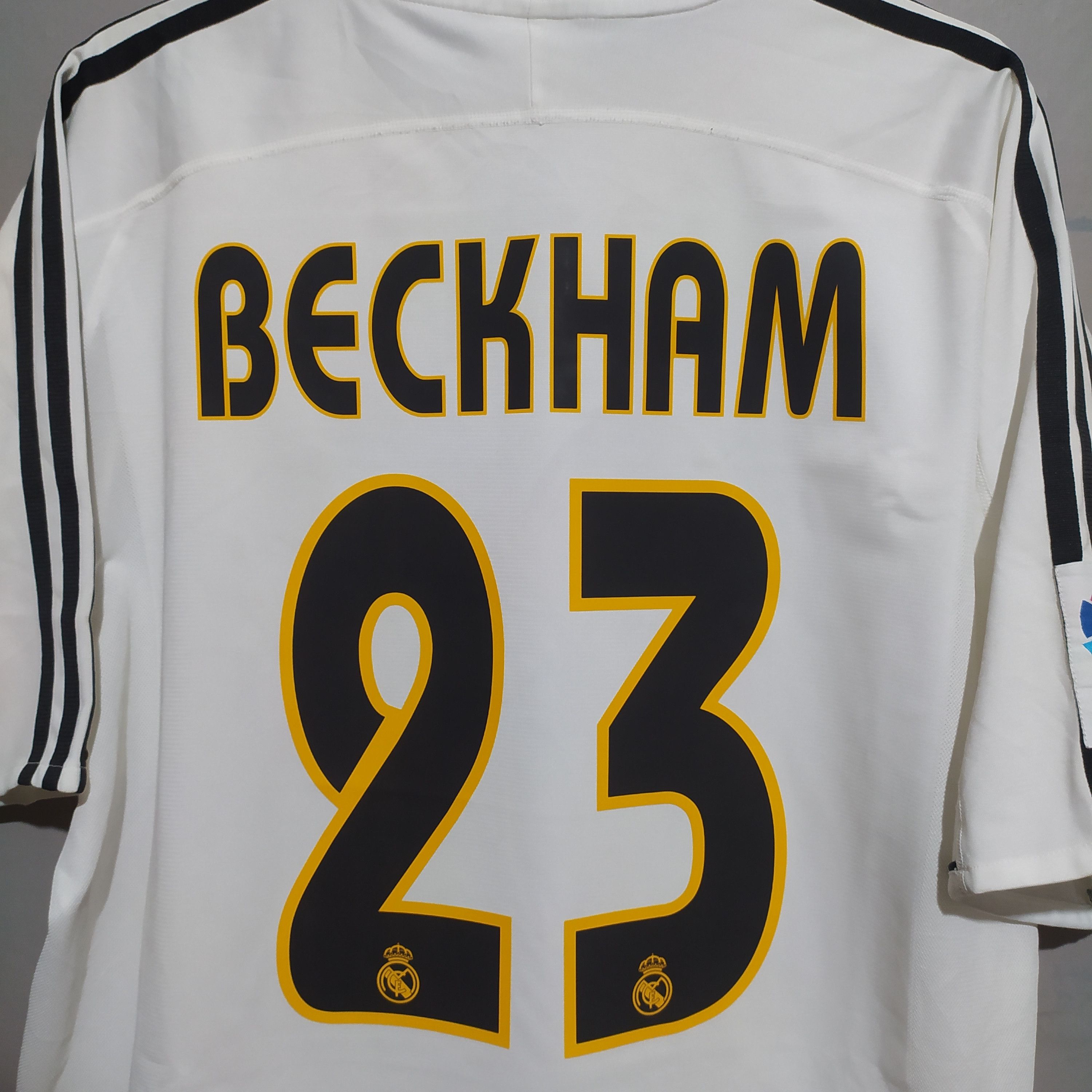 Adidas Vintage 2003 David Beckham#23 Real Madrid Jersey/t-shirt | Grailed