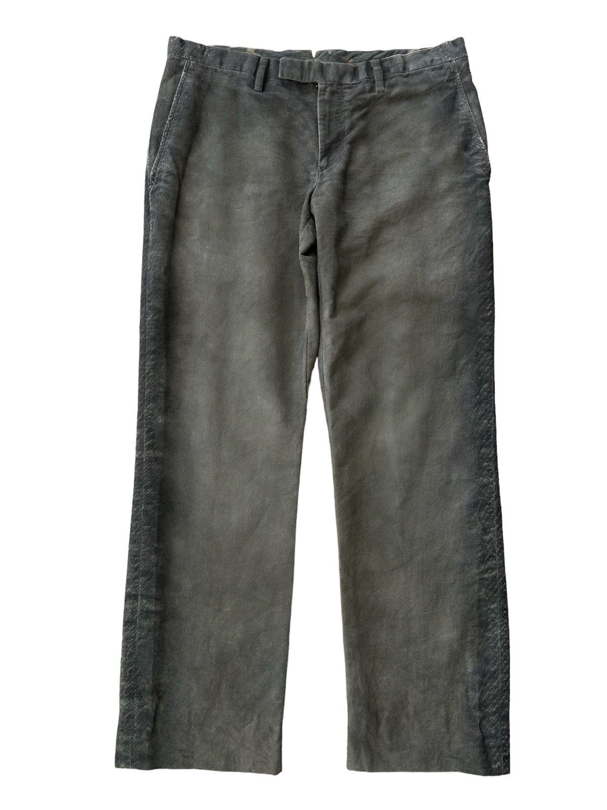 Kiminori Morishita Archive ️Kiminori Morishita Python Skin Pants | Grailed