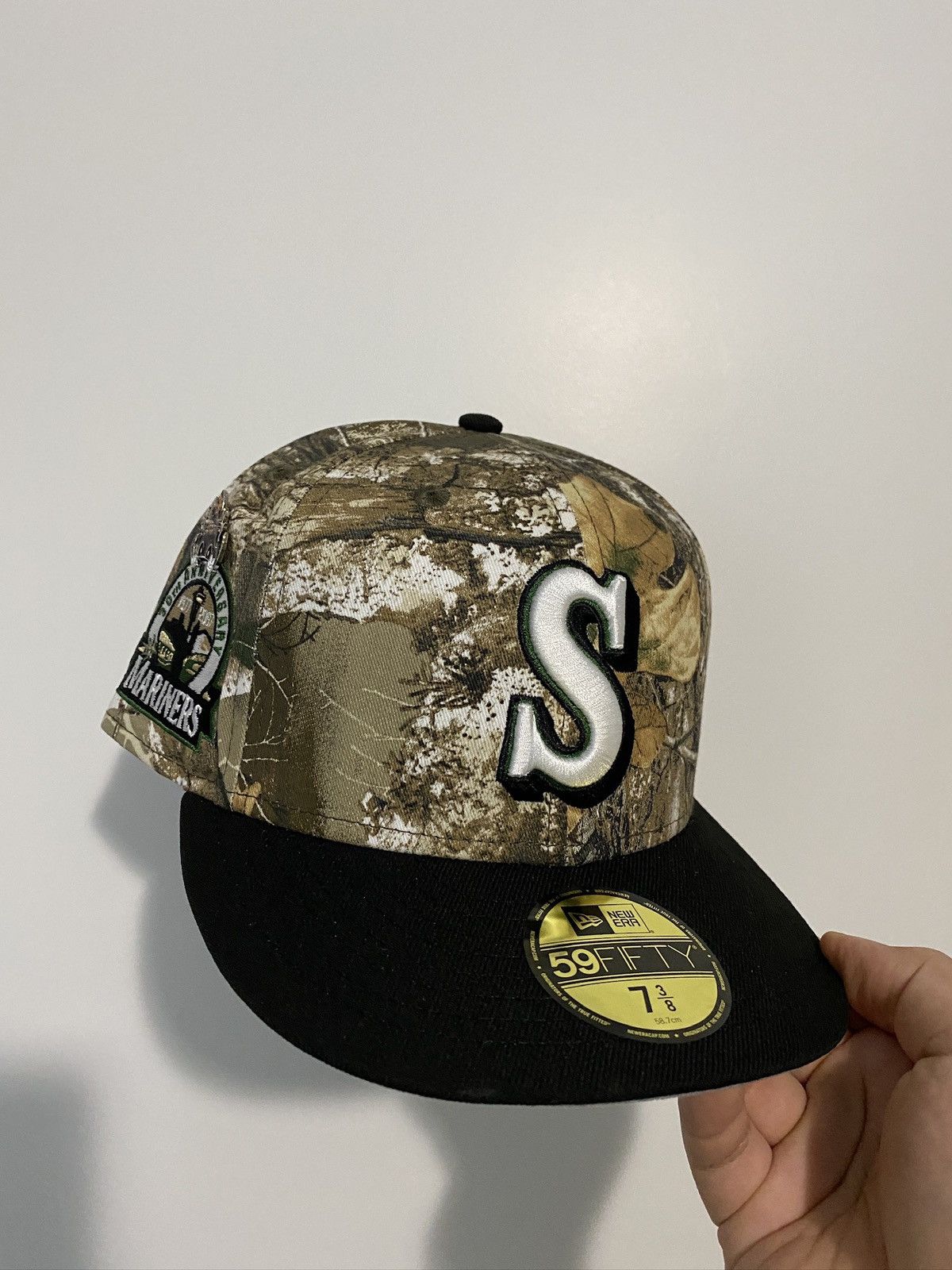 New Era Real tree camo Mariners fitted hat | Grailed