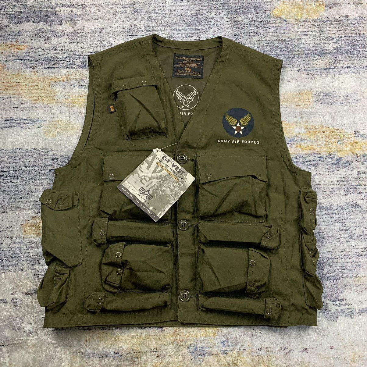 Alpha Industries × The Real McCoy's Vintage alpha industries ww2 type c ...