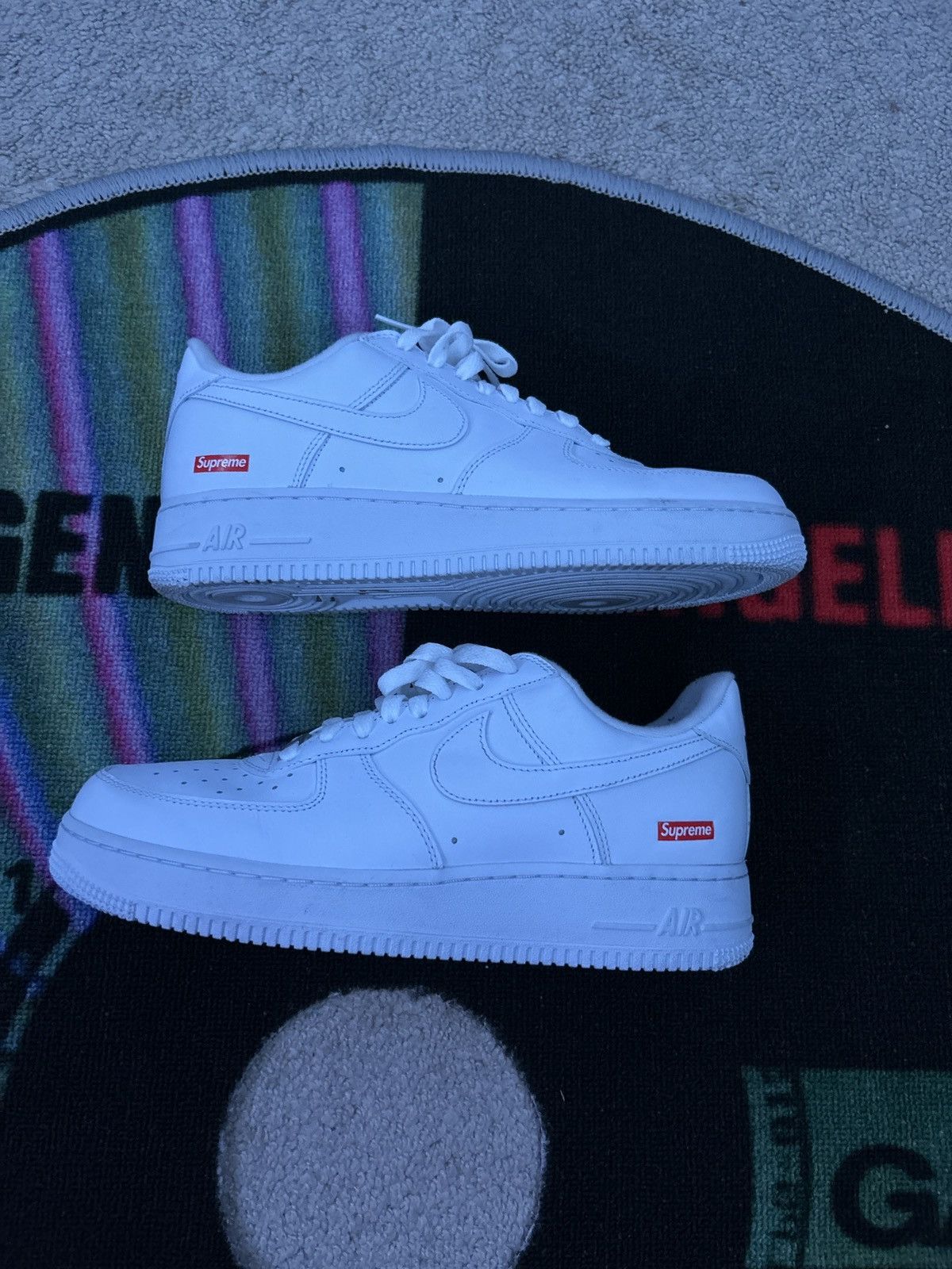 Nike × Supreme Supreme x Nike White Air forces | Grailed