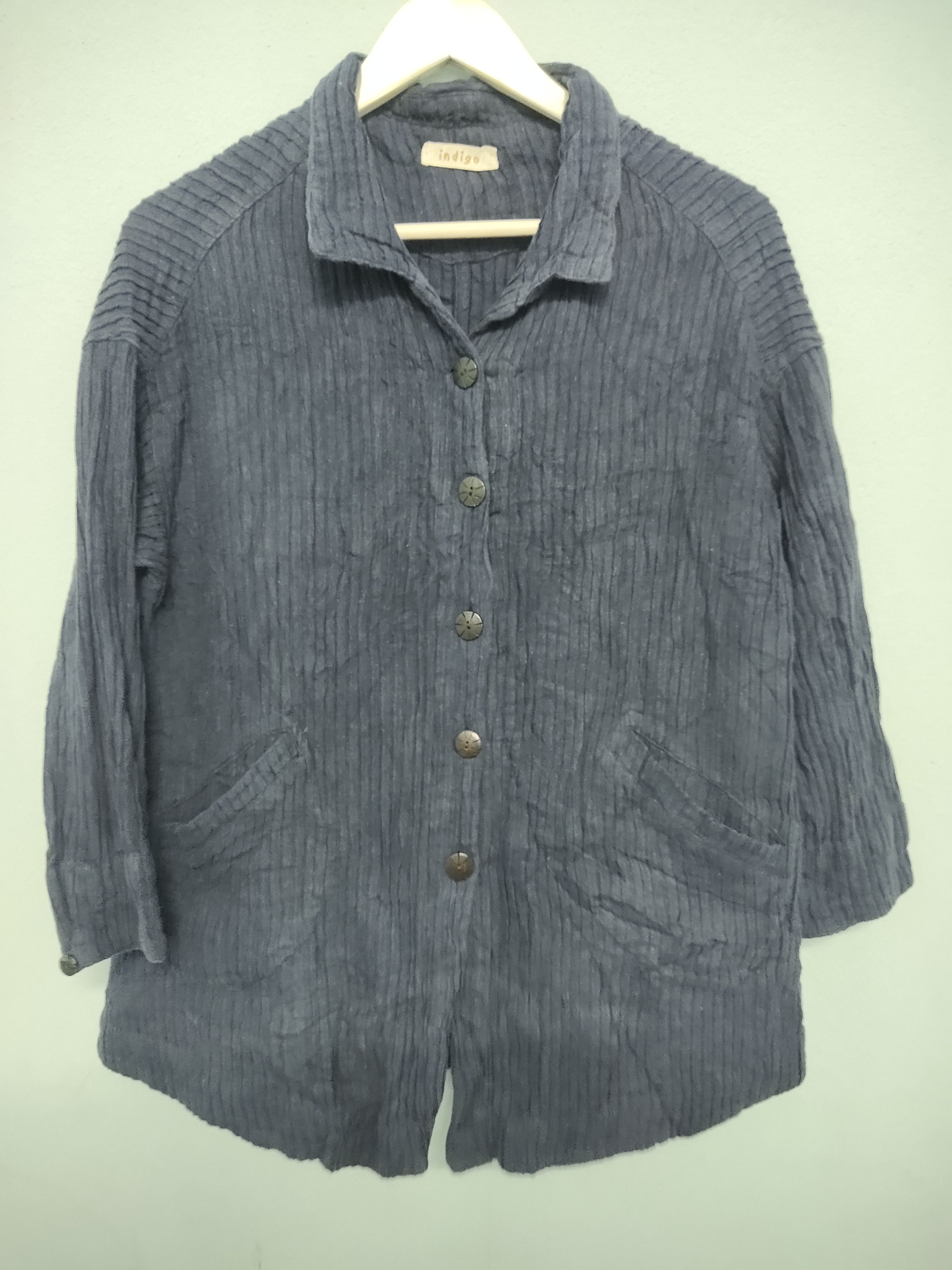 Indigo Attachment Indigo Conduroy Blueblack Jackets | Grailed