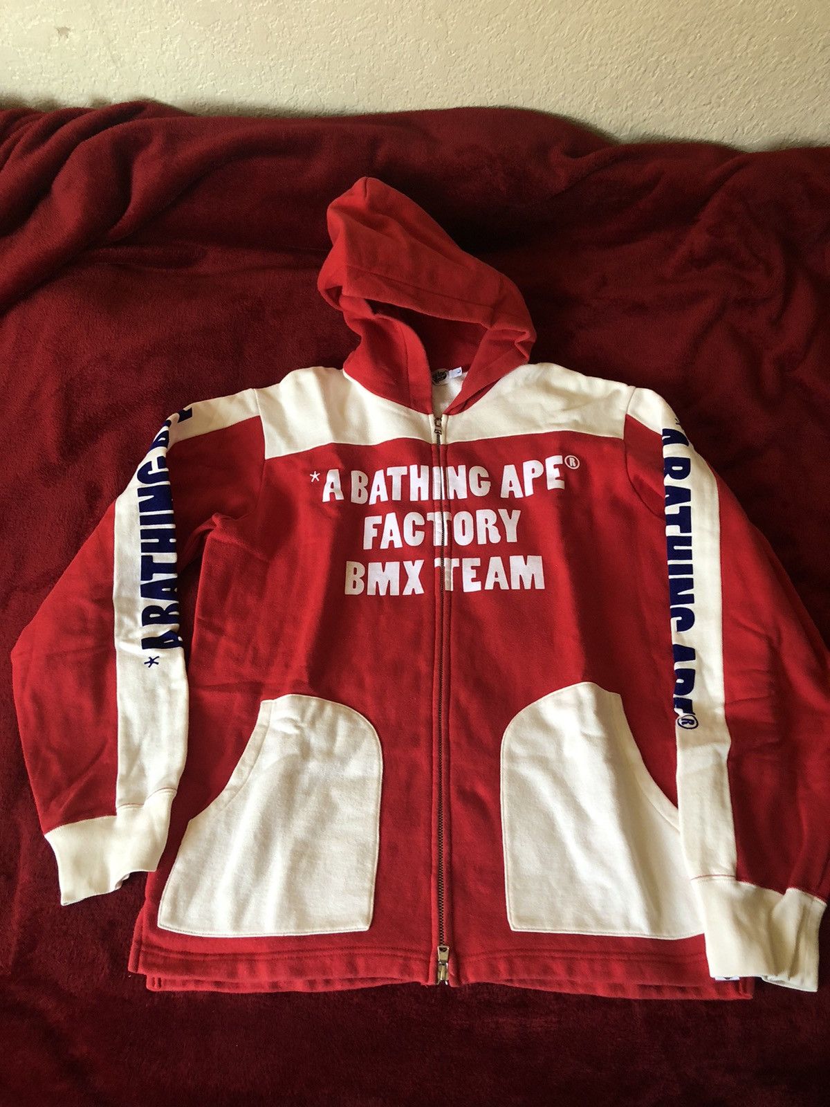 Bape 2008 BMX Team Zip Hoodie | Grailed