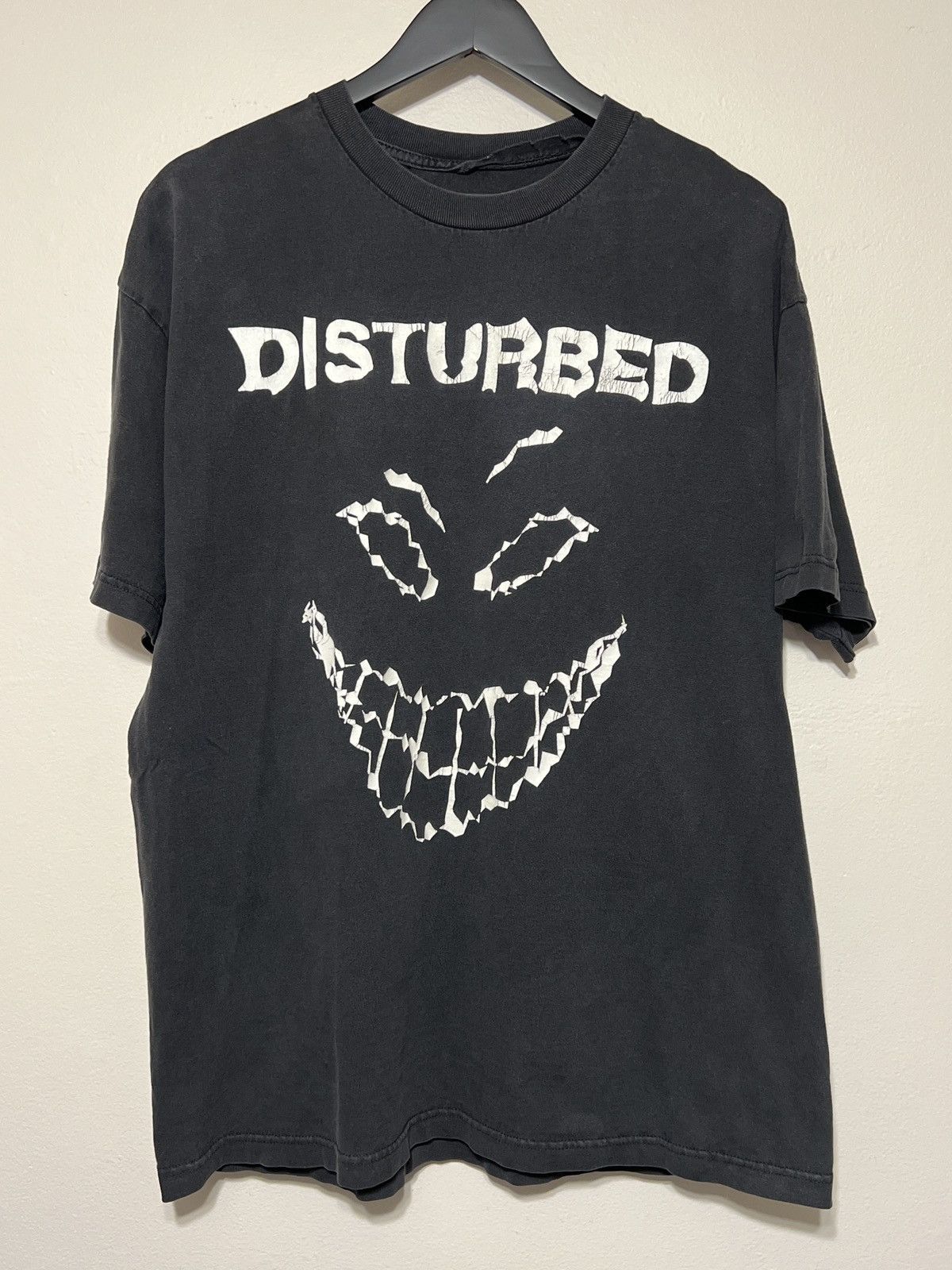 Band Tees × Vintage Vintage Disturbed Smile Glow In The Dark T Shirt ...