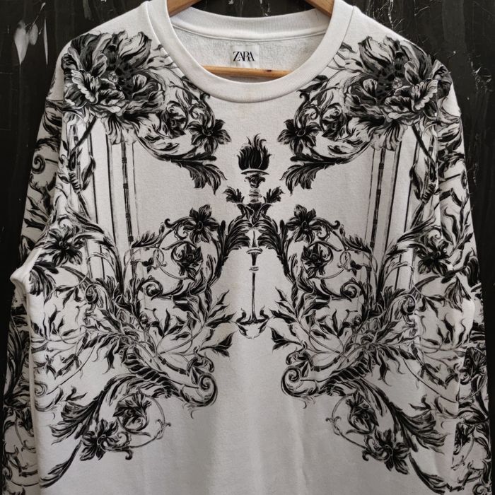 Zara ZARA ABSTRACT ART VERY RARE | Grailed