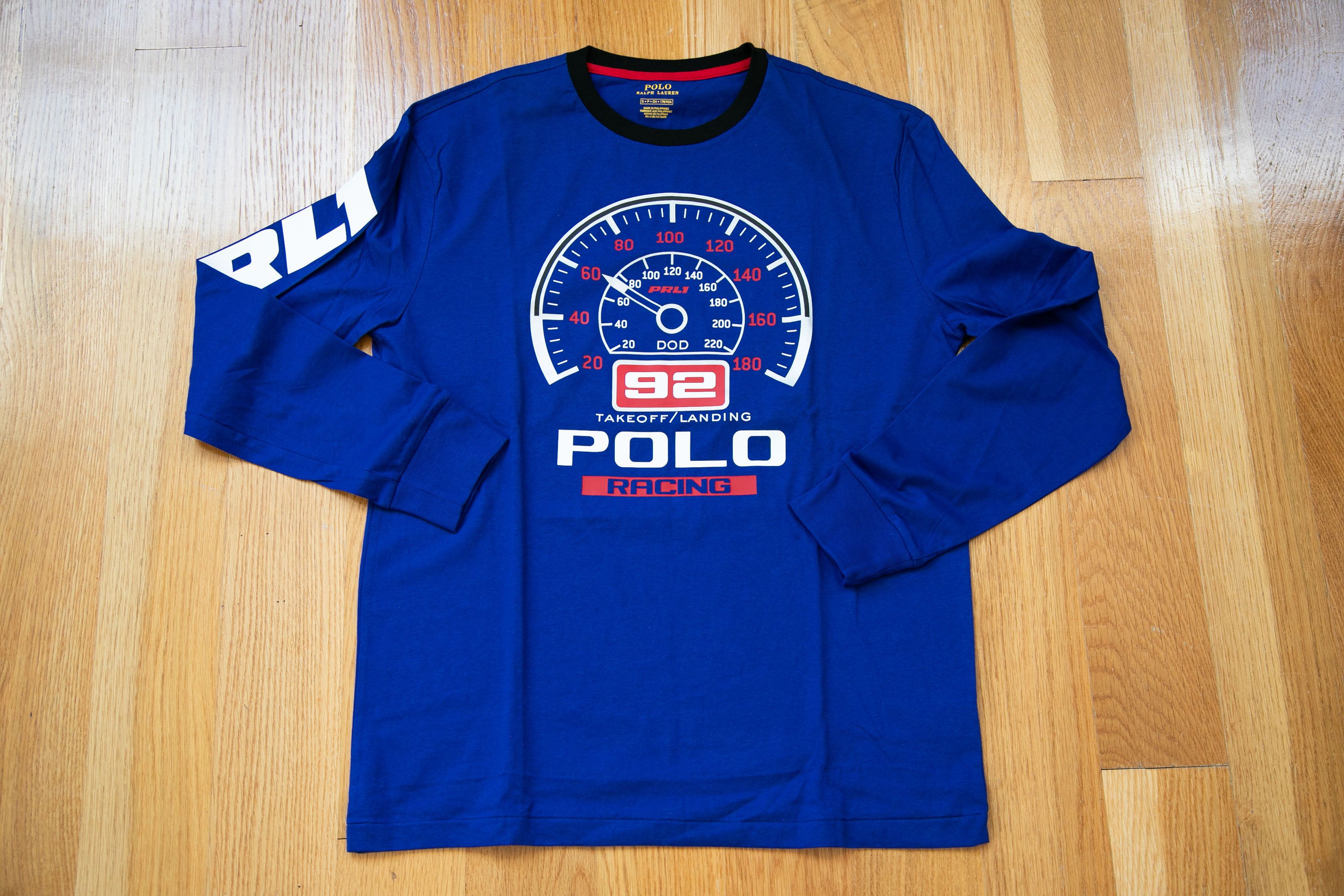 Polo Ralph Lauren Polo Ralph Lauren Racing Graphic LS T-shirt | Grailed