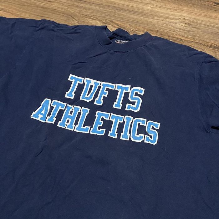 Vintage 90s Tufts Athletics Attitudes Tee Shirt Size XL | Grailed