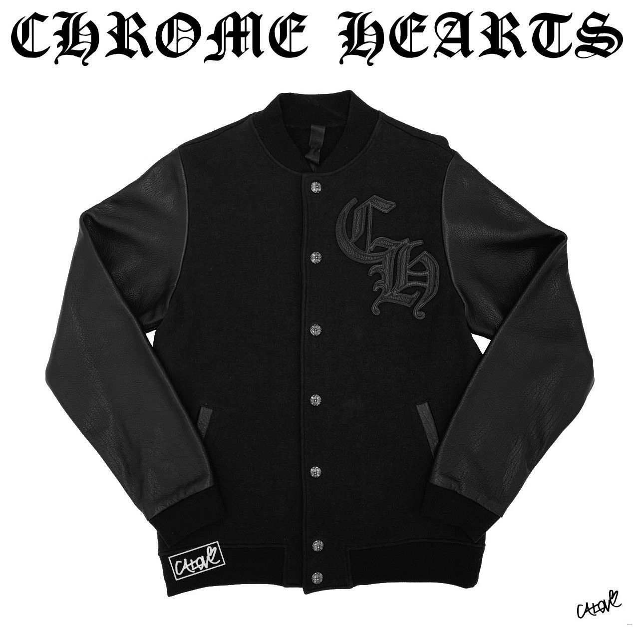 Chrome Hearts Chrome Hearts 'Letterman' Jacket | Grailed