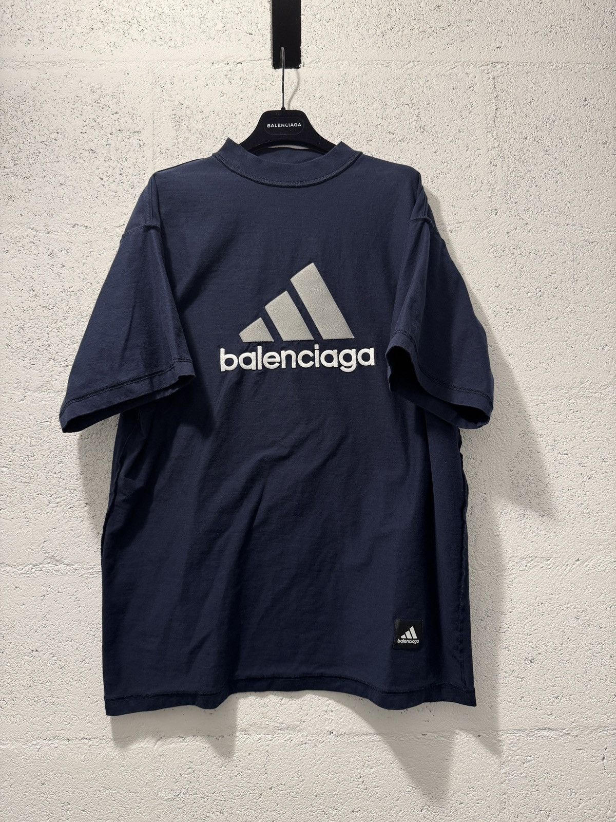 Balenciaga *RARE* RUNWAY BALENCIAGA X ADIDAS INSIDE OUT LOGO TEE DEMNA ...
