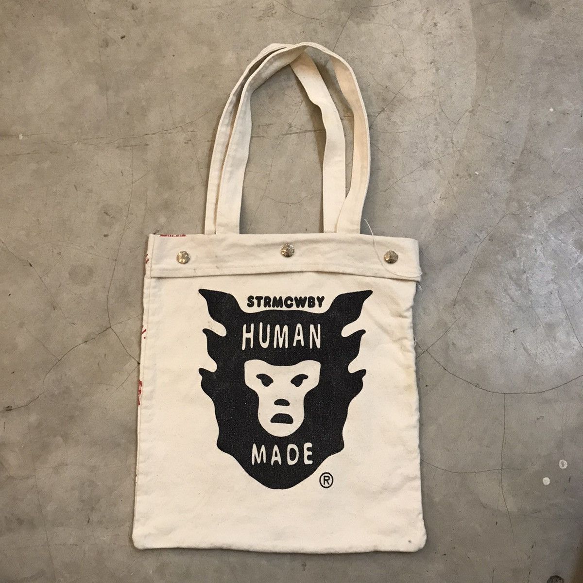 Human Made Human Made "Love" 2 Ways in 1 Totebag | Grailed