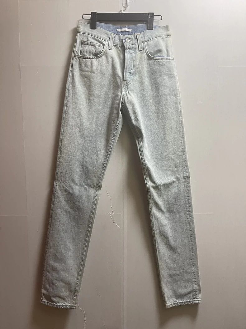 Helmut Lang Helmut Lang Old jeans made of white | Grailed