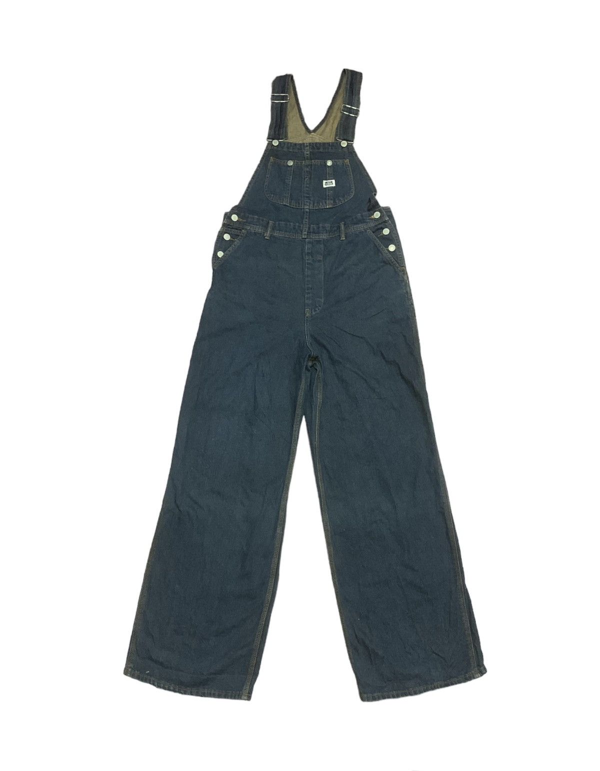 Japanese Brand 💥Rare Vale Trace Mark Overall Denim | Grailed