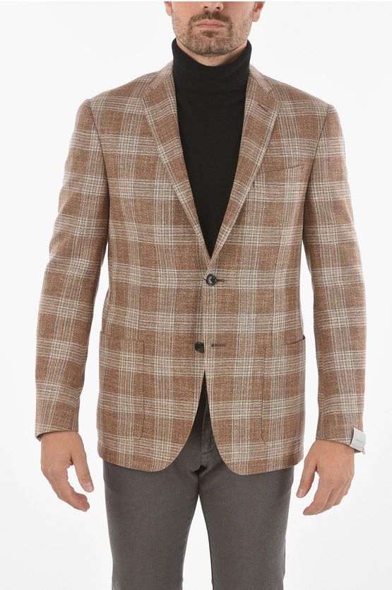 Corneliani Blazer ACADEMY SOFT with Gun Club Check Pattern | Grailed